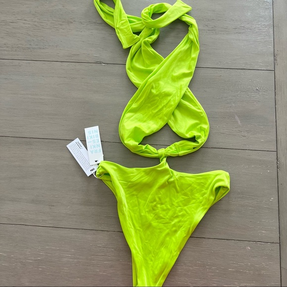 Frankie's Bikinis | Swim | Frankies Bikinis X Revolve Nen Green Wrap ...